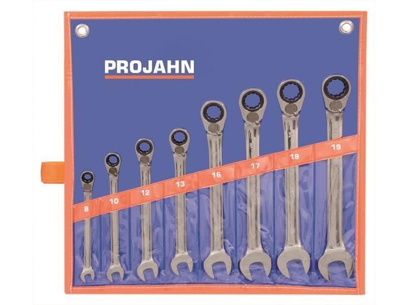 GearTech reversible ratchet wrench set 8pcs 8 - 10 - 12 - 13 - 16 - 1 ...